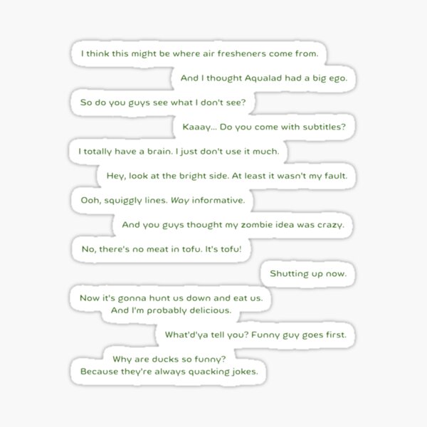 "Teen Titans Beast Boy Quotes" Sticker for Sale by awe-someA | Redbubble