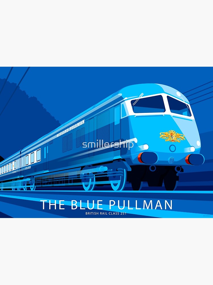The Blue Pullman Premium Matte Vertical Poster sold by Oluwafemi | SKU ...