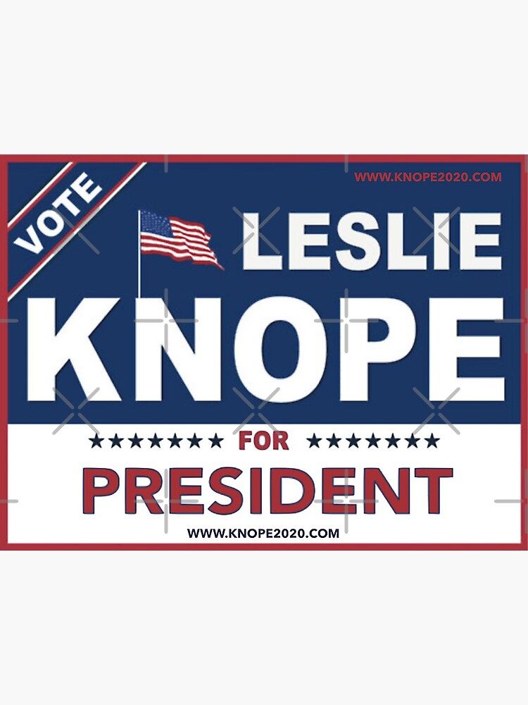 "Knope 2020" Sticker by Emmycap | Redbubble