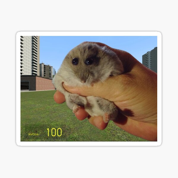 "Gmod Hampter" Sticker for Sale by cocksnot | Redbubble