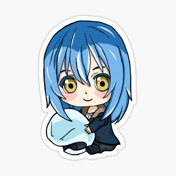 "Rimuru Tempest Slime" Sticker for Sale by madtrollhunter | Redbubble
