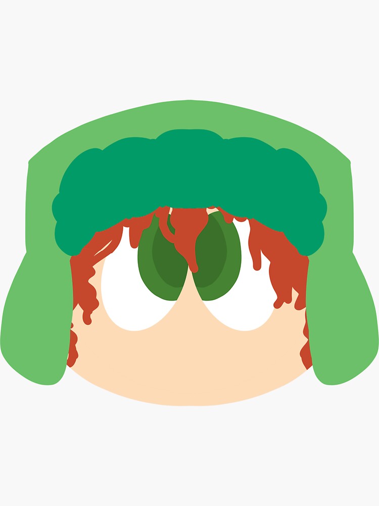 "Cute Kyle Broflovski South park" Sticker for Sale by LoserMaxx | Redbubble