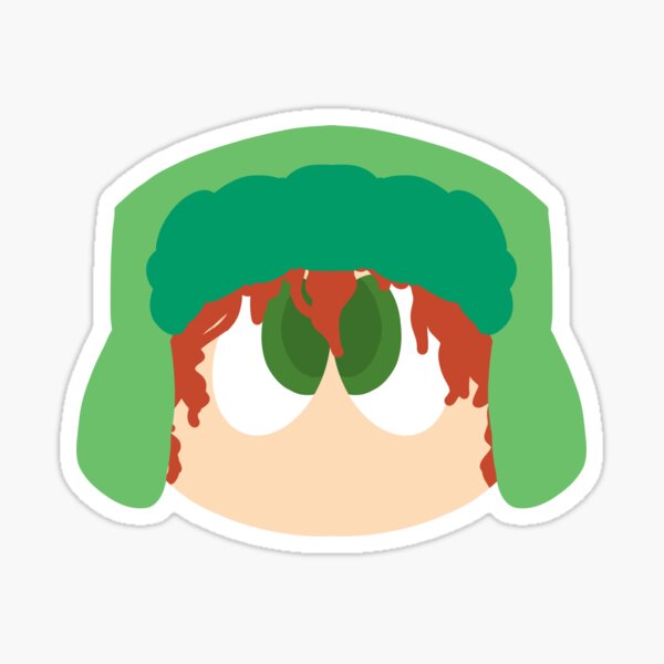 "Cute Kyle Broflovski South park" Sticker for Sale by LoserMaxx | Redbubble