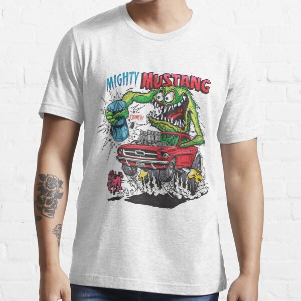 "Hot rod Rat fink Mighty Mustang" T-shirt for Sale by kasperrelay ...