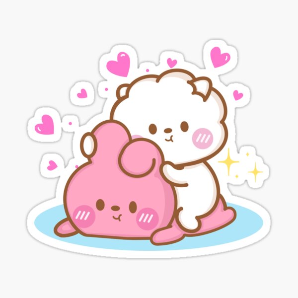 "Cute BTS BT21 Cooky and RJ Jinkook Jin and Jungkook ship stan biased ...