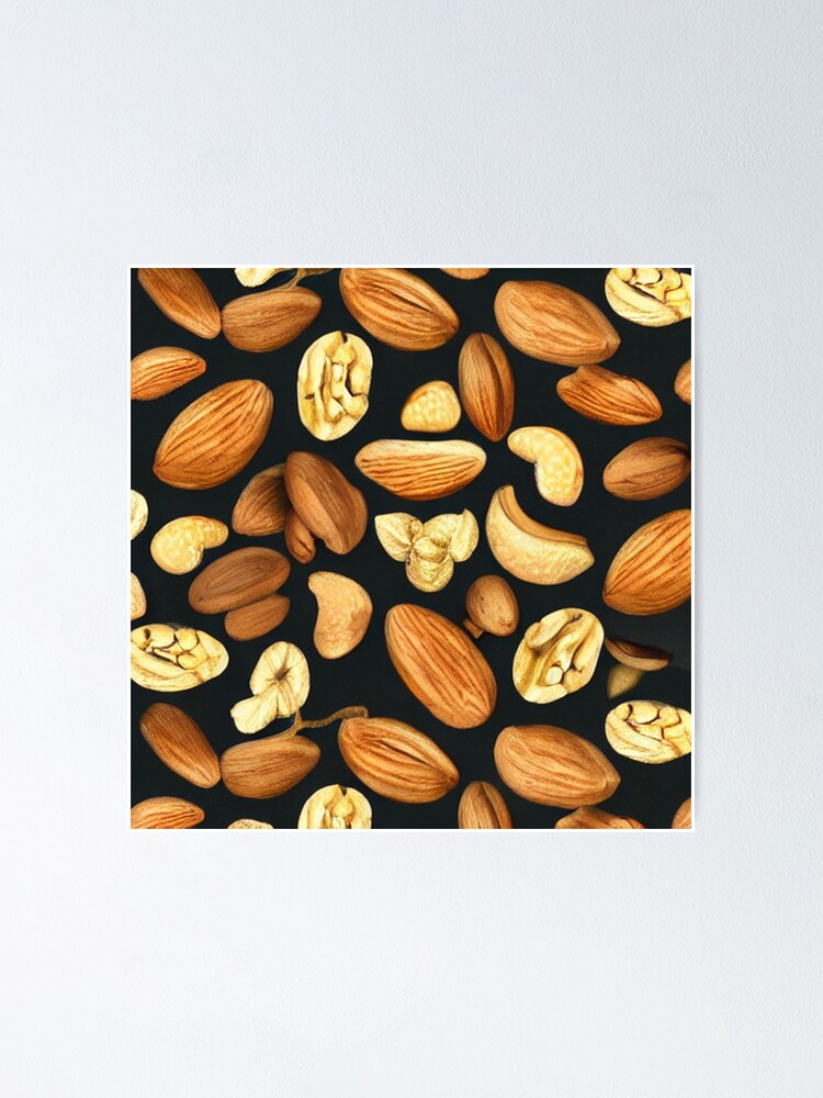 "Nuts Everywhere" Poster for Sale by TiltedCode | Redbubble