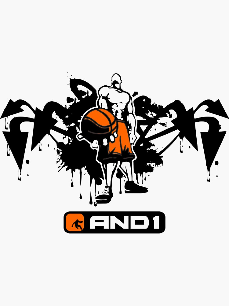 "AND1" Sticker for Sale by FrederiquOrtiz | Redbubble