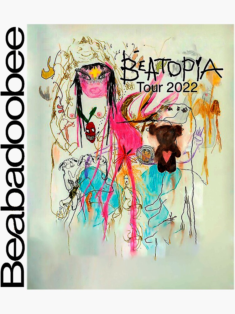 "BEABADOOBEE BEATOPIA TOUR 2022" Sticker for Sale by ginariawi | Redbubble