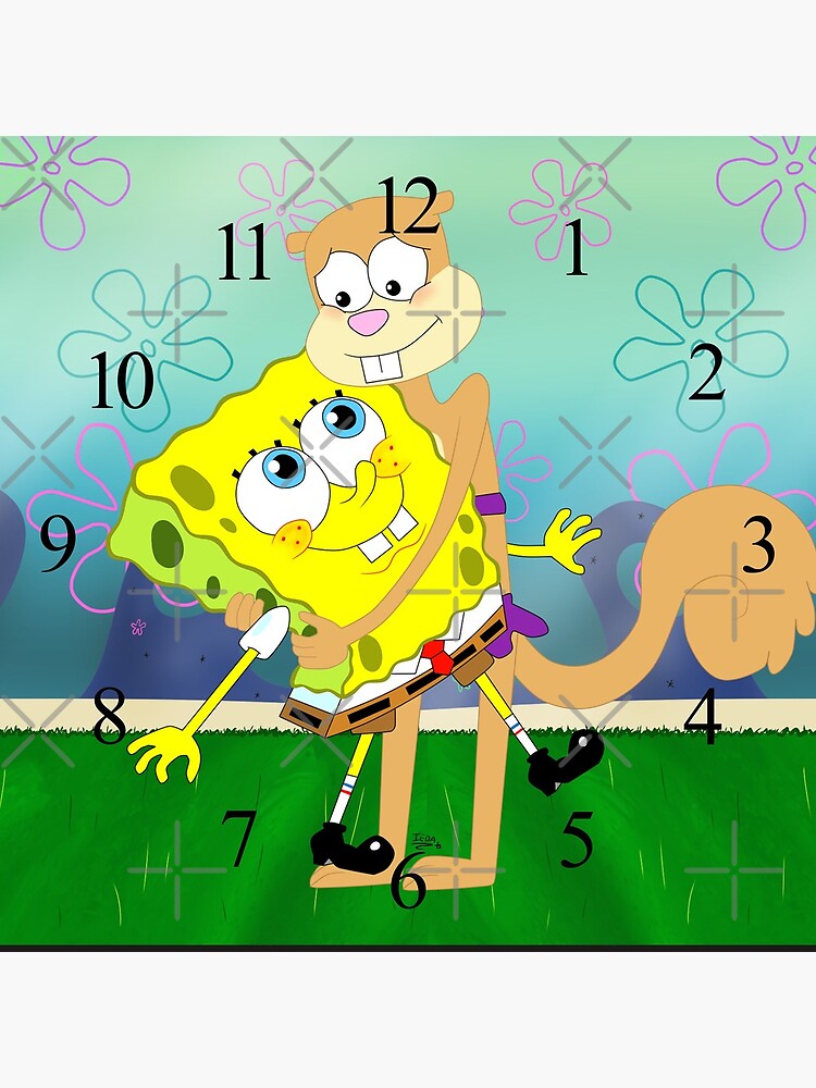 Sandy And Spongebob In Bed