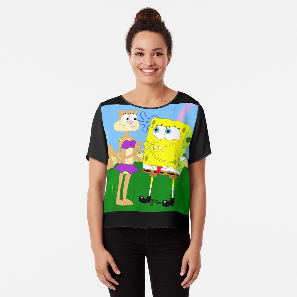 "Spandy SpongeBob x Sandy Cheeks" Scarf for Sale by iedasb | Redbubble
