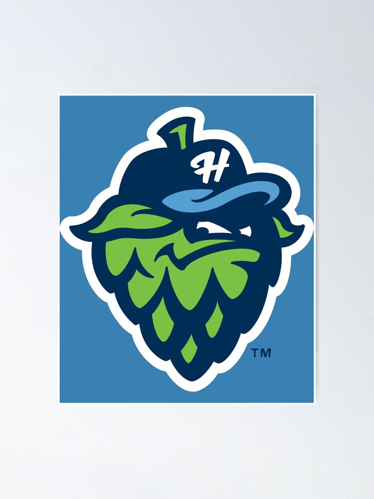 "The-Hillsboro-Hops-Logo" Poster for Sale by MasArt1 | Redbubble