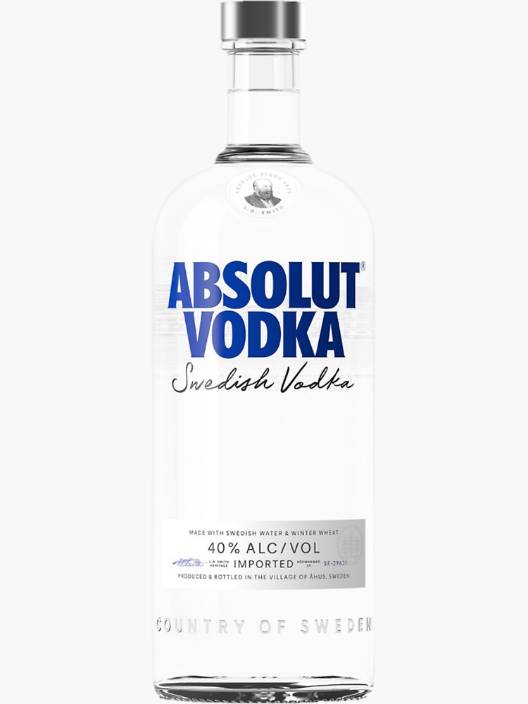 "Absolut Vodka" Sticker for Sale by hasantha98 | Redbubble