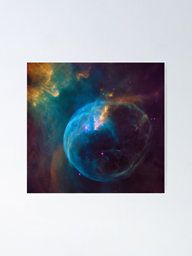 "Outer Space Bubble Nebula space exploration" Poster for Sale by ...