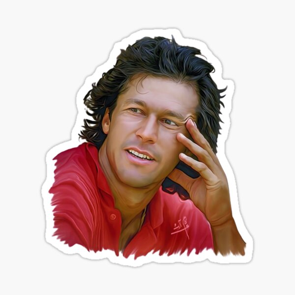 "IMRAN KHAN" Sticker for Sale by Crystal360 | Redbubble