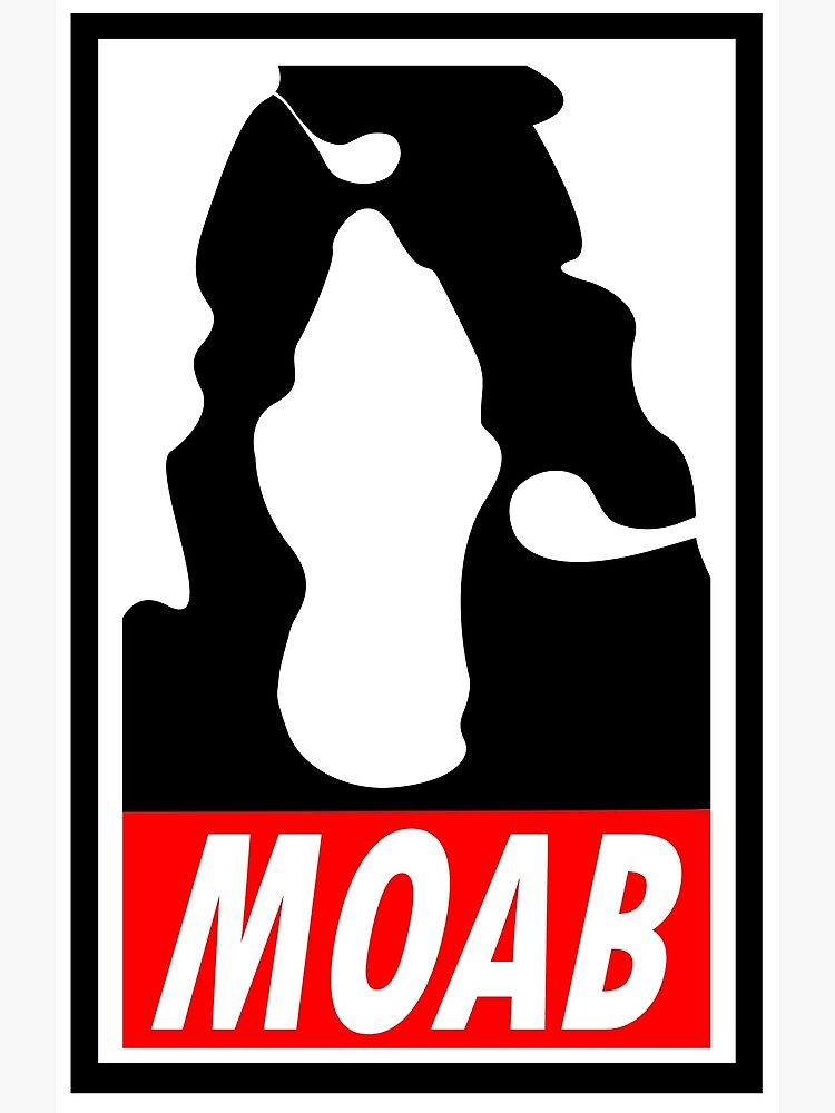 "MOAB" Poster by strayfoto | Redbubble