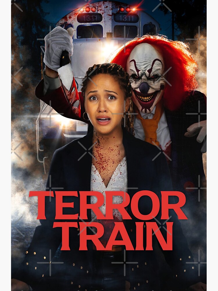 "Terror Train" Sticker for Sale by ScorpiosGraphx | Redbubble