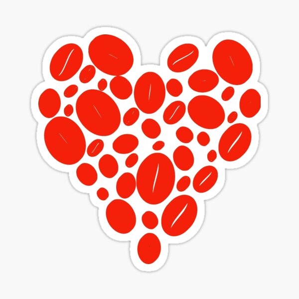 "Everyday is a coffee day, coffee adict sticker, coffee lover, Symbol ...