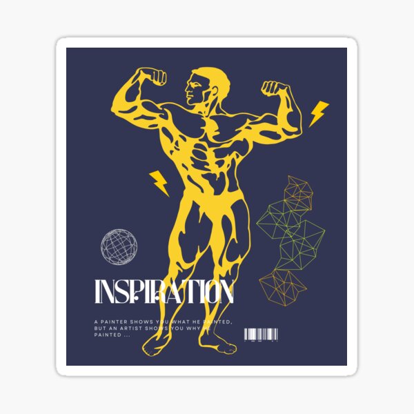 "Best Lifter Bodybuilder" Sticker by A6tan-graphiste | Redbubble