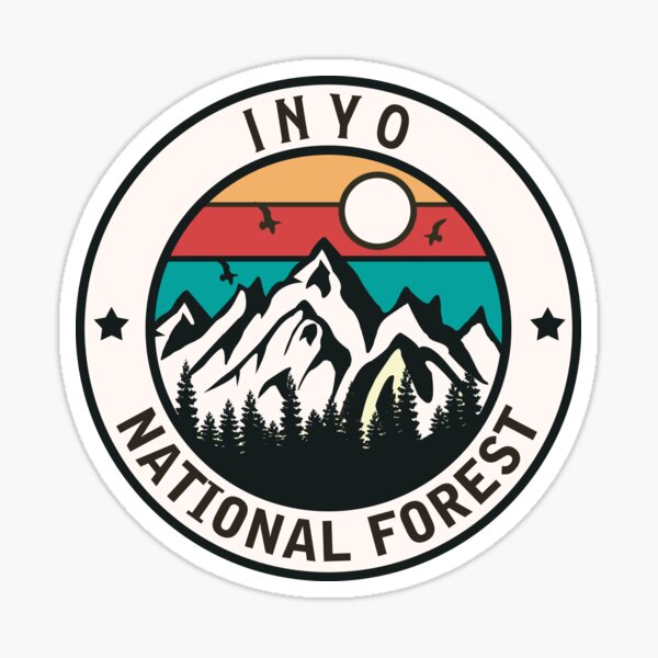 "Inyo national forest" Sticker for Sale by Cool-Craze | Redbubble