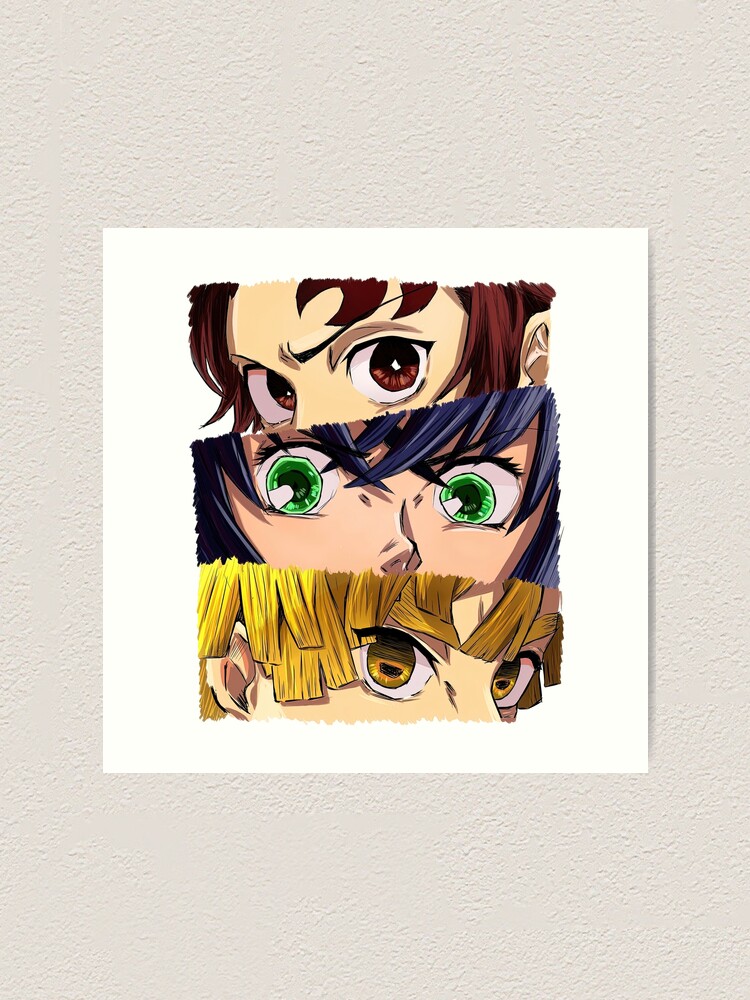 "Demon Slayer Shirt, Demon Slayer Anime Art, Tanjiro, Inosuke y Zenitsu ...