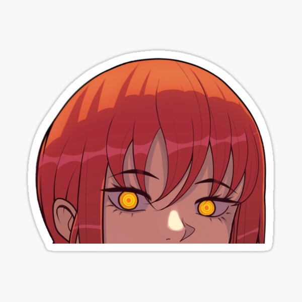 "Makima" Sticker for Sale by CastawayIsle | Redbubble