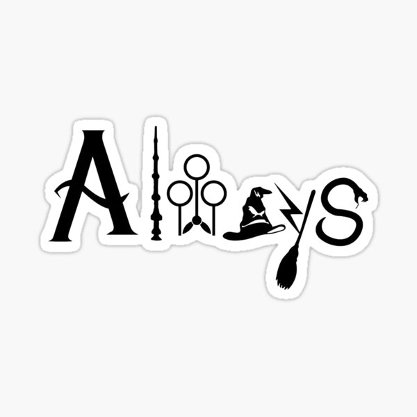 "Always Harry Potter" Sticker for Sale by setsetan | Redbubble