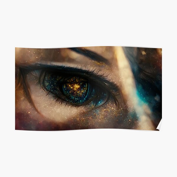 "Galaxy Gaze" Poster for Sale by DidzaDesigns | Redbubble
