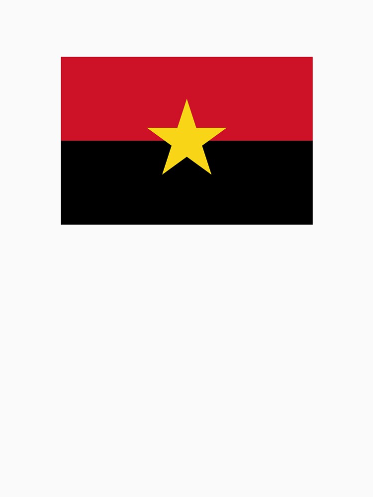 "MPLA Flag of Angola" Essential T-Shirt for Sale by abbeyz71 | Redbubble
