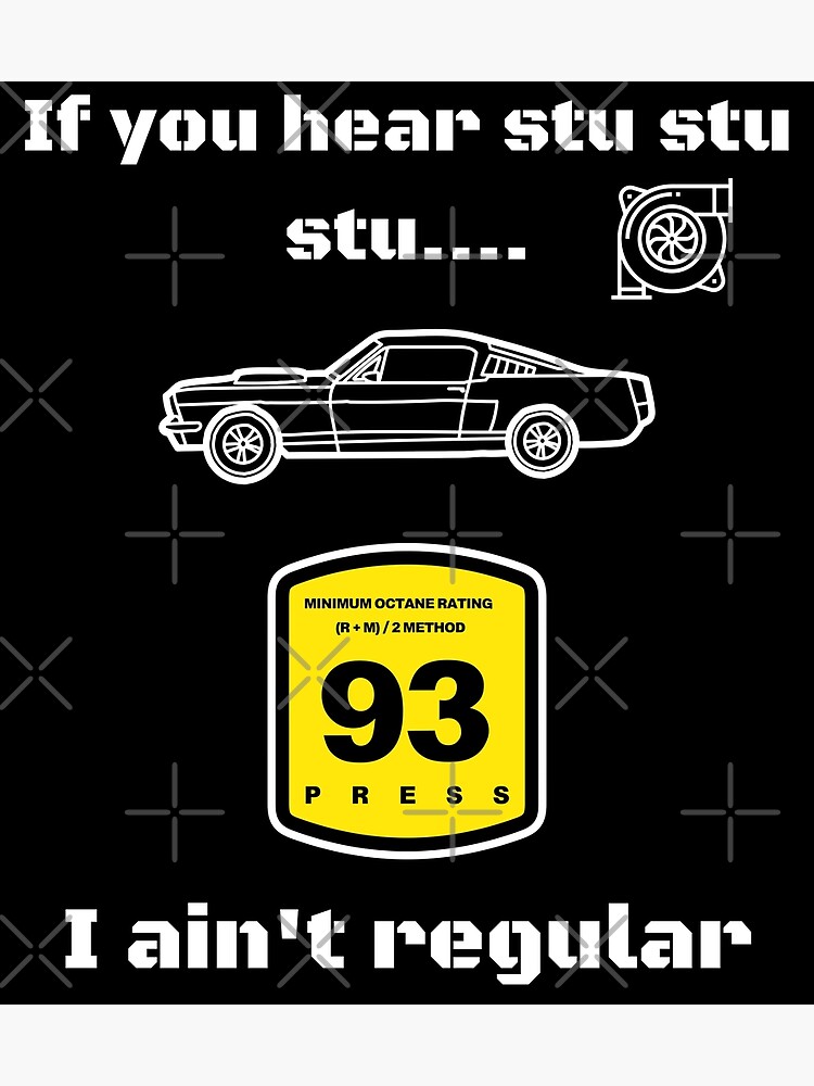 "Premium Gas | 93 High Octane | Funny Car Design" Canvas Print for Sale ...