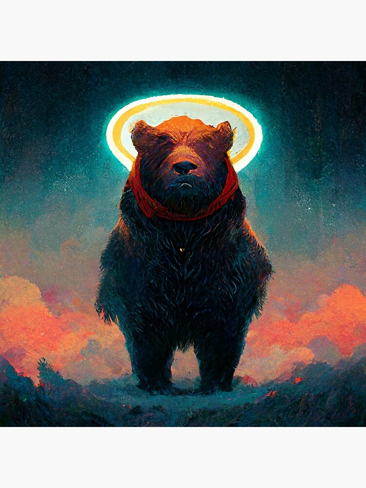 "god of bear" Poster for Sale by shrineshop | Redbubble
