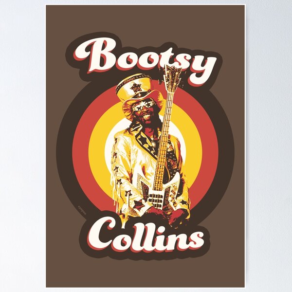 "Bootsy Collins 70s Funky Soul" Poster for Sale by eyepoo | Redbubble