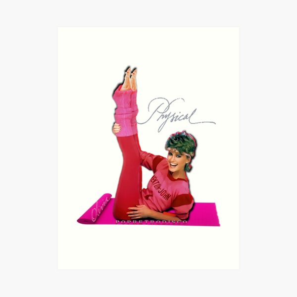 "Let's Get Physical - Olivia Newton-John 1980s - Designed by ...