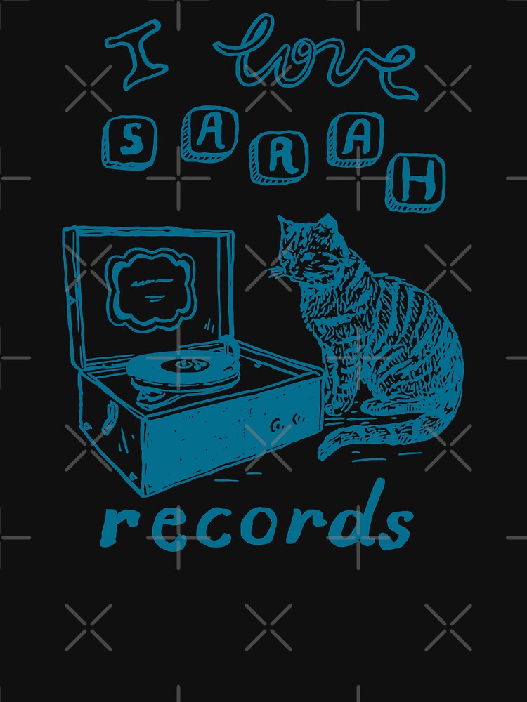 "i love sarah records" T-shirt for Sale by navissaaa | Redbubble ...