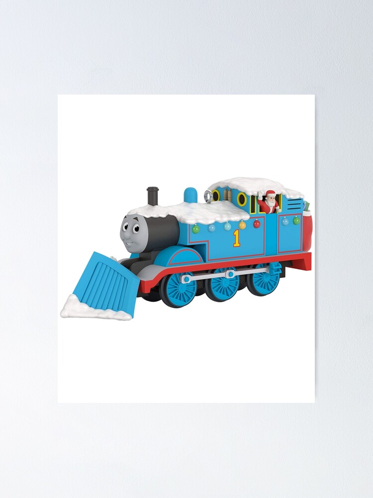 "Thomas The Tank Engine Christmas " Poster for Sale by KazuNomura ...
