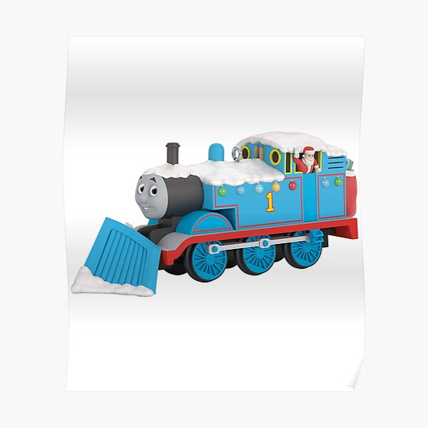 "Thomas The Tank Engine Christmas " Poster for Sale by KazuNomura ...