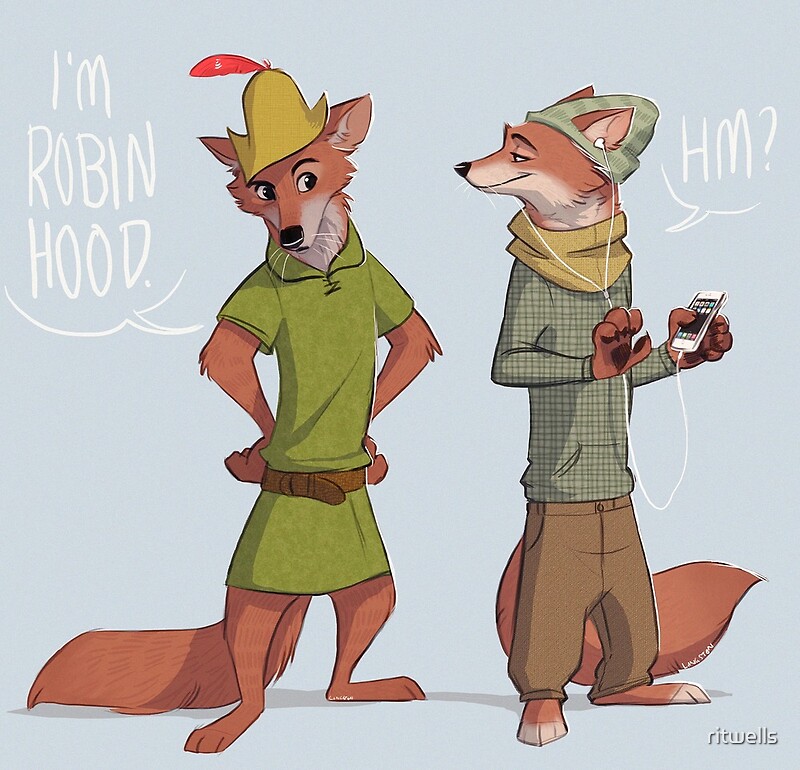 "Old Robin Meets the New Age" by ritwells | Redbubble