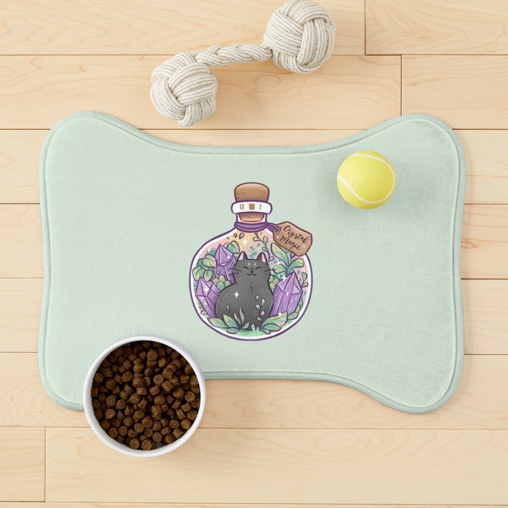 "Crystal Magic Bottle Pale Green" Sticker for Sale by kattvalk | Redbubble