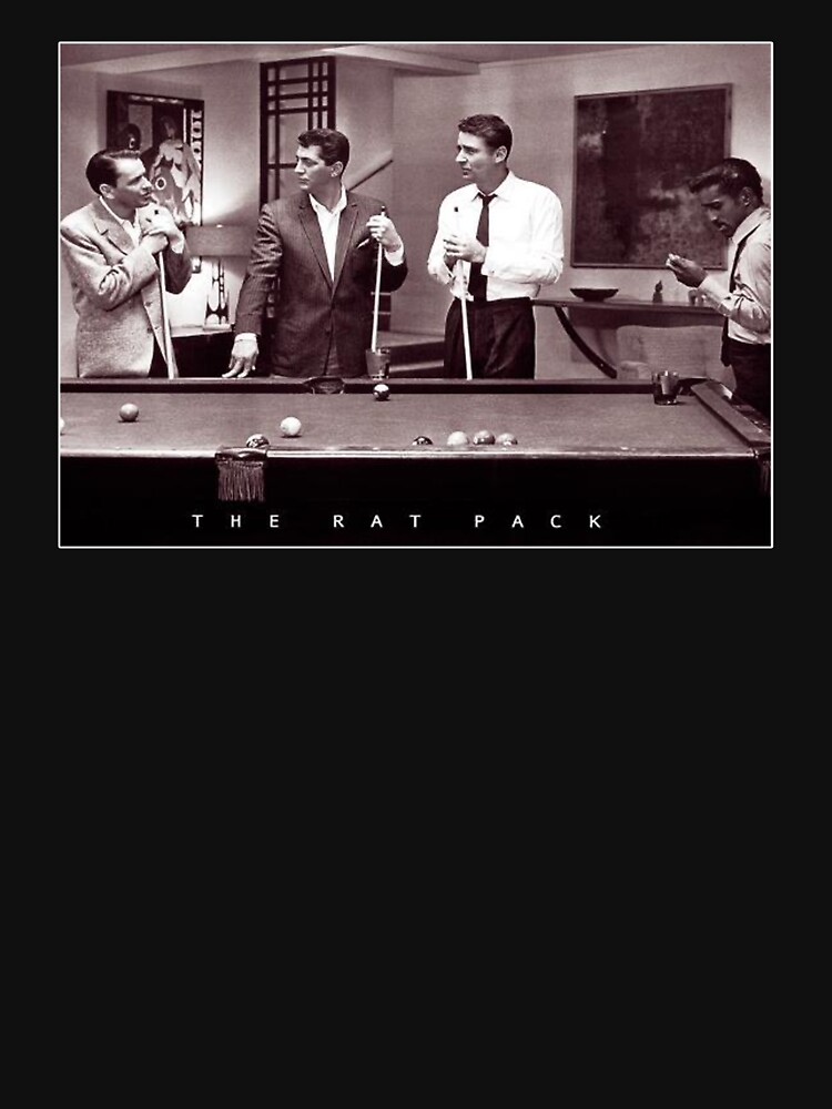 "The Rat Pack Fan Art & Merch" T-shirt for Sale by ShotByMondo ...
