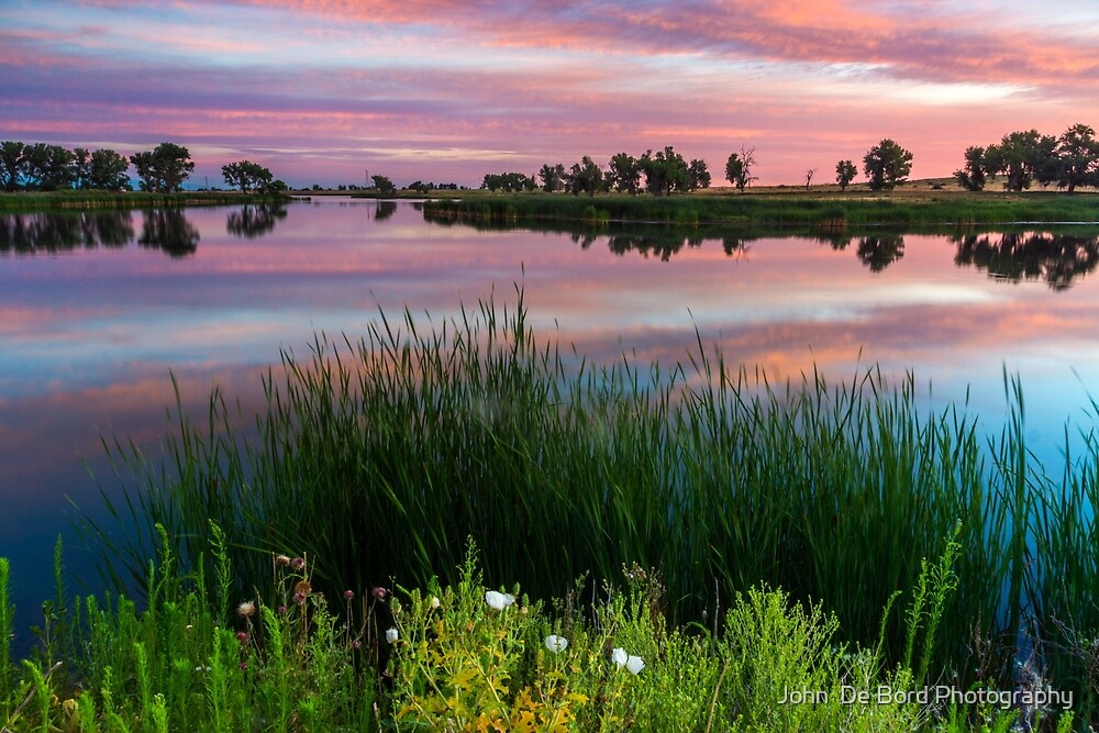 "Colors Of A July Sunrise" by John De Bord Photography | Redbubble