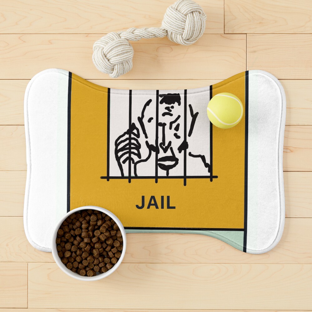 "In Jail" Poster for Sale by nickclarkeart | Redbubble