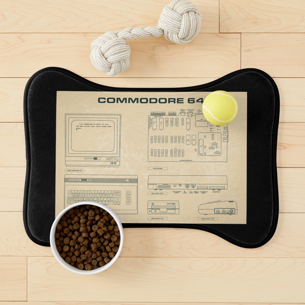 "Commodore 64 (Parchment Version)" Poster for Sale by BGALAXY | Redbubble