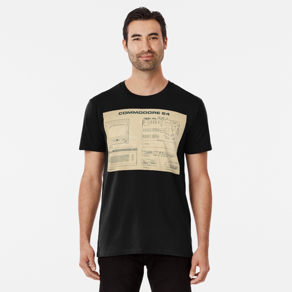 "Commodore 64 (Parchment Version)" Poster for Sale by BGALAXY | Redbubble