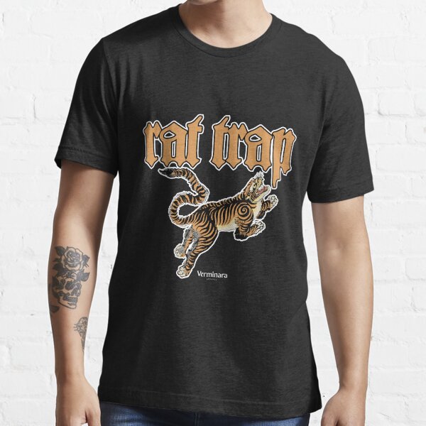 "Rat Trap Old School Tattoo Design" T-shirt for Sale by verminara ...