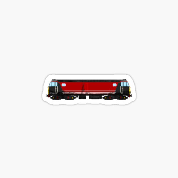 "Red Class 47" Sticker for Sale by Sams-8Bit-rail | Redbubble