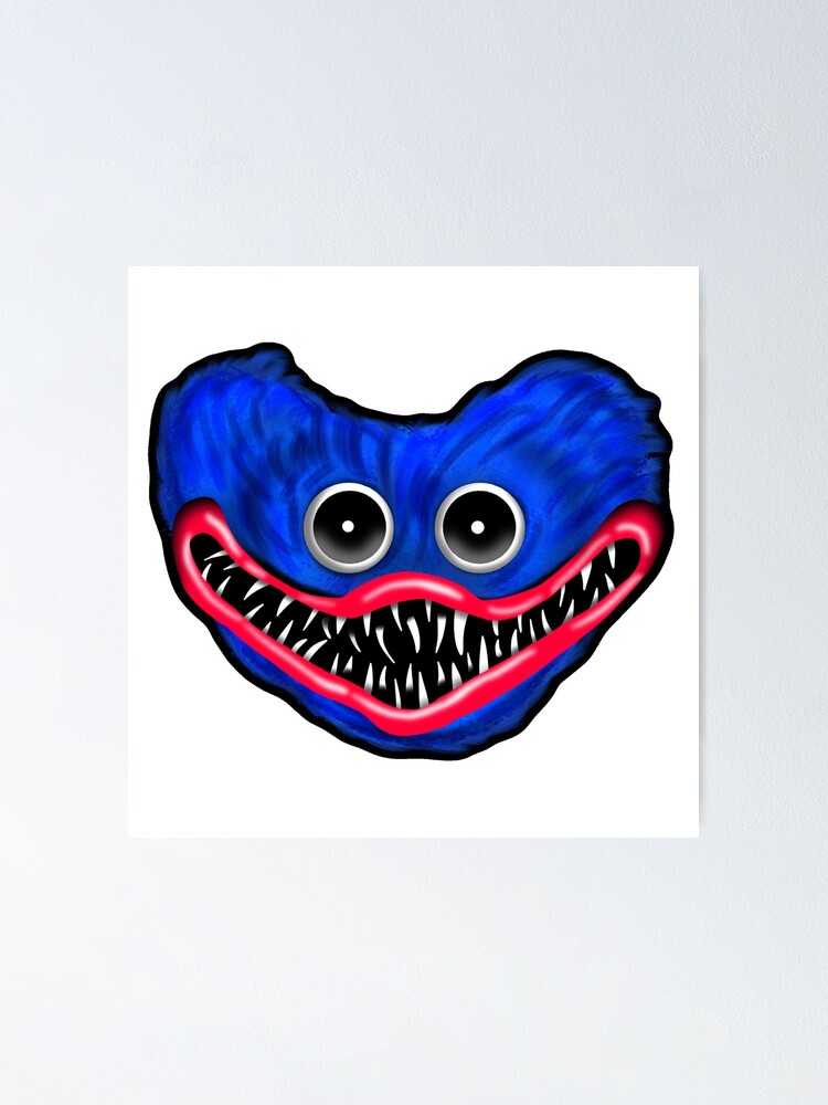 "Not Wuggy Huggy face" Poster for Sale by Saftilicious | Redbubble