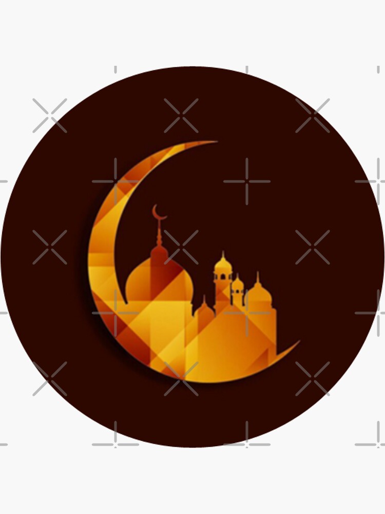 "Ramadan Moon Islam, moon stars, Ramadan Kareem2" Sticker for Sale by ...