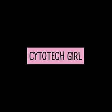 "Cytotech Girl" Sticker for Sale by orlumbuspirate | Redbubble