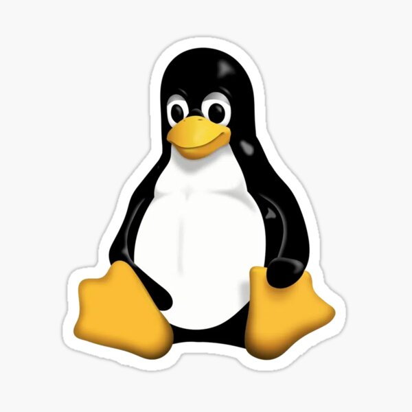 "Tux Linux Mascot" Sticker for Sale by Quenut | Redbubble