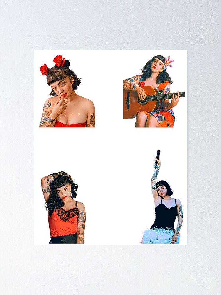 "Mon Laferte Sticker Pack " Poster for Sale by loyalistwhiz | Redbubble