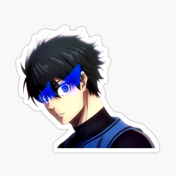 "Blue Lock Isagi" Sticker for Sale by DemoralizeAnime | Redbubble